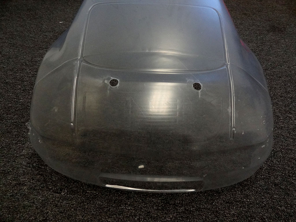 1/5 Scale On-Road Race Car Body (Clear) - Rovan RC