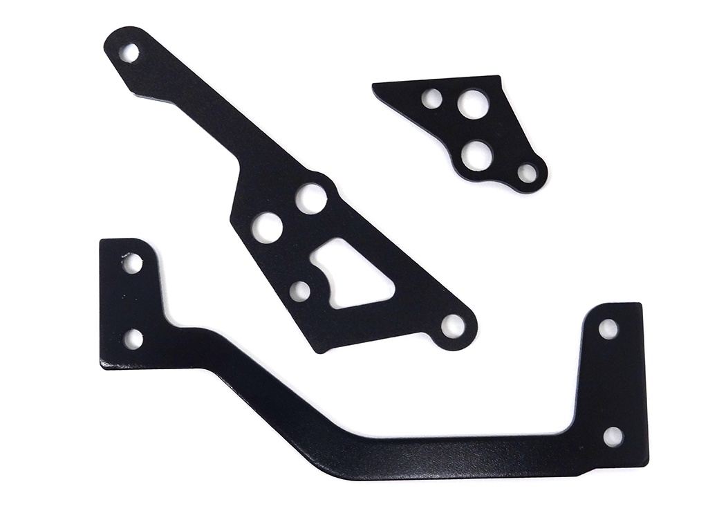 Rovan Baja Aluminum Engine, Frame, Chassis Brace, Mounts (set of 3 ...