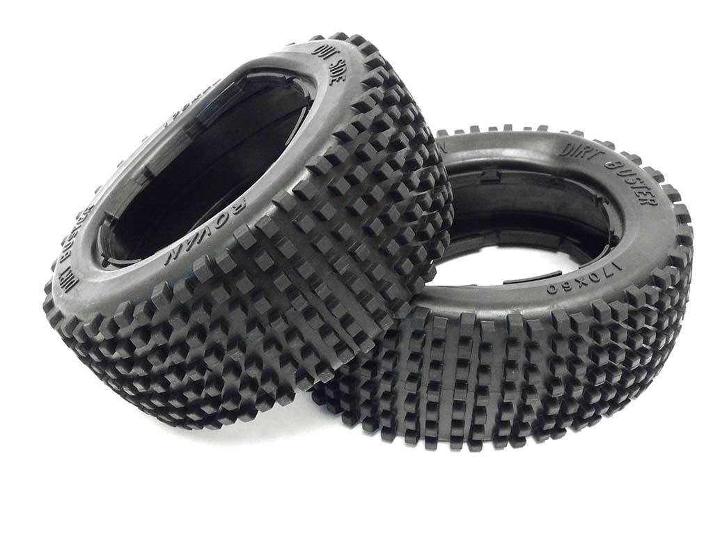 Rovan F5 Off Road 170×60 Mini Pin Tires Fits Front Baja Buggy Rims ...
