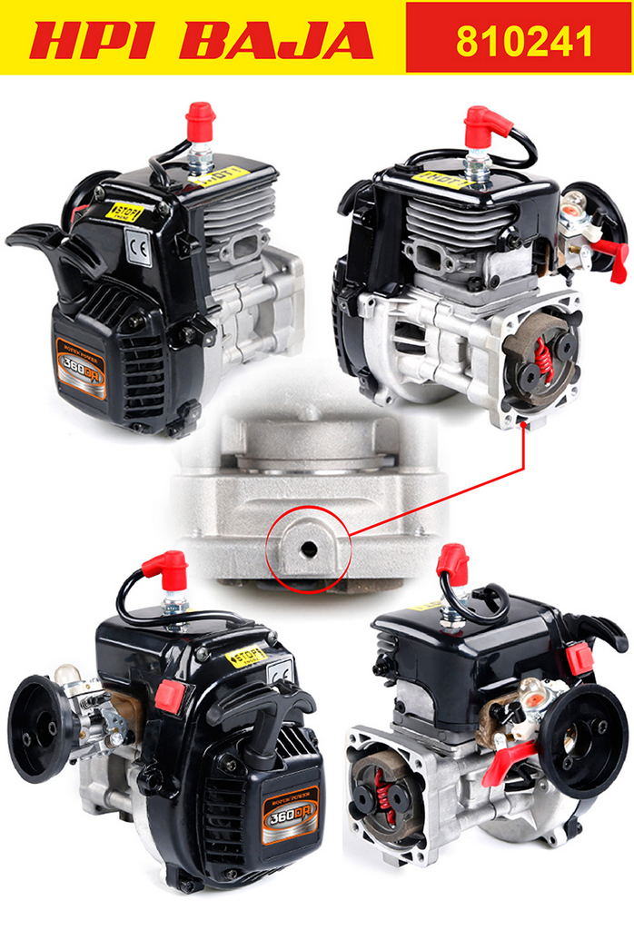 Baja 36cc 4-Bolt Dual Ring Engine High Performance – Rovan RC