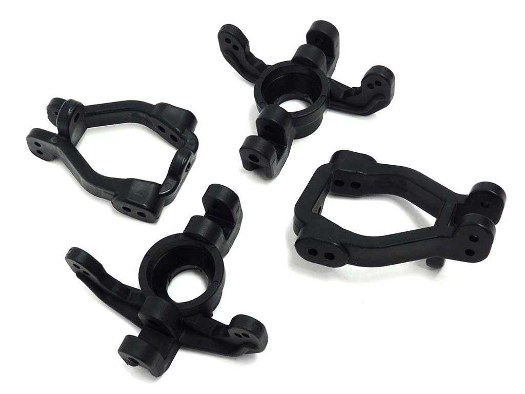 Rovan F5 Race Car Front Wheel Hubs and Carrier Kit (Set of 4) - Rovan RC