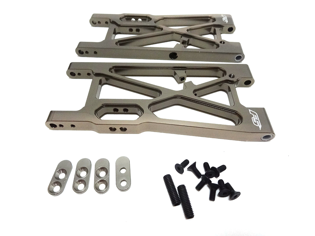 Rovan ROFUN F5 RF5 T5 D5 CNC Alloy Rear A-Arm Set (2) - Rovan RC
