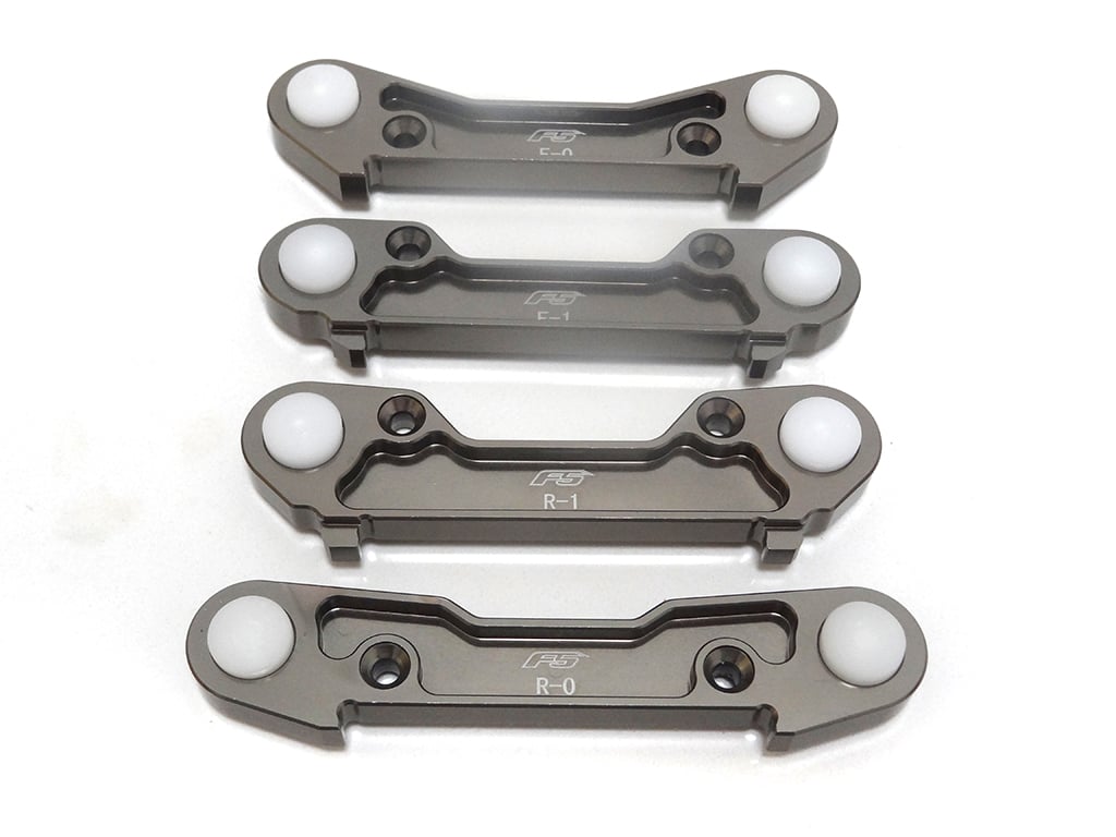 Rovan ROFUN F5 CNC Aluminum Front & Rear HD 8mm thick hinge pin braces ...