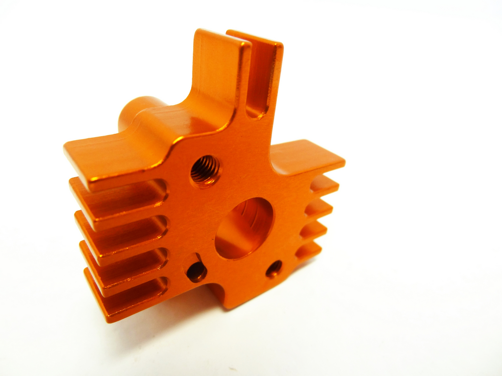 CNC Aluminum Intake Spacer, Carburetor Mount Fits 23cc-30.5cc RC ...