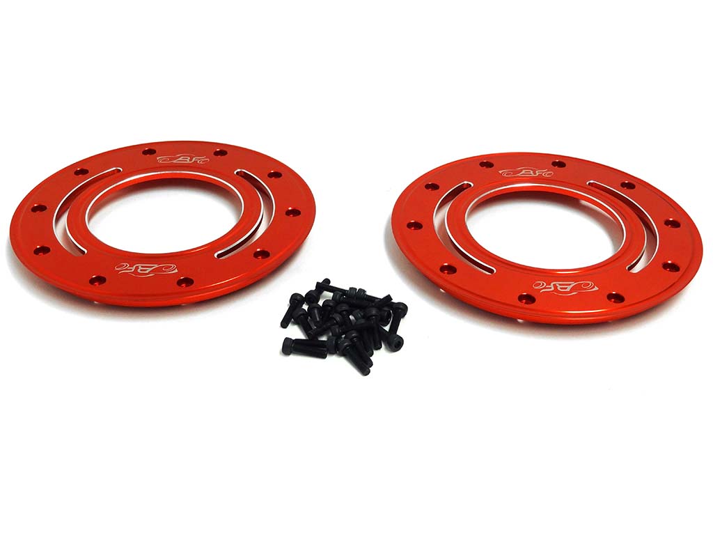 Baja CNC Aluminum Outer Beadlocks (2) - Rovan RC