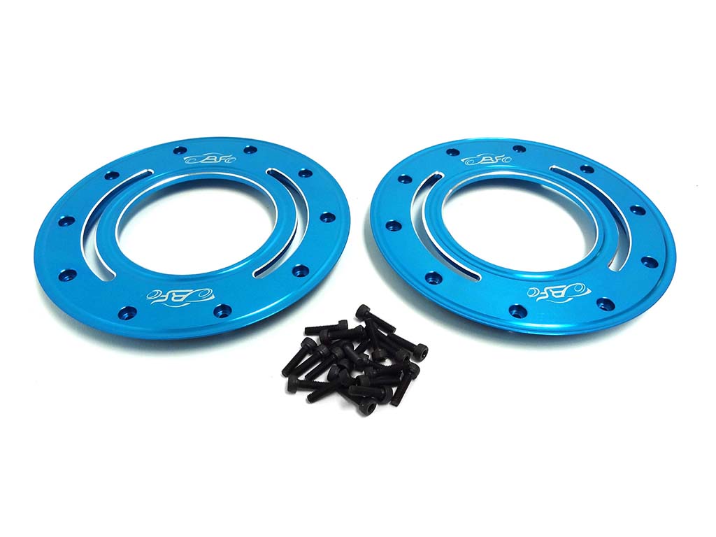 Baja CNC Aluminum Outer Beadlocks (2) - Rovan RC