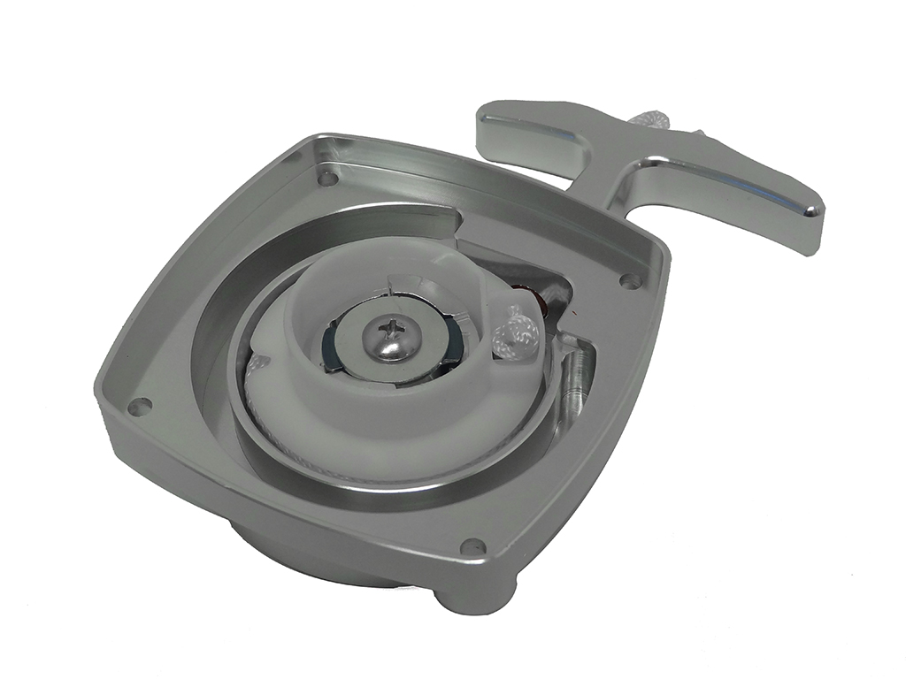 CNC Billet Aluminum Pull Start with CNC turbine for 23cc-30.5cc engines ...